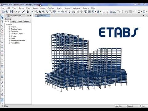 Structural Software for Building Analysis and Design | ETABS